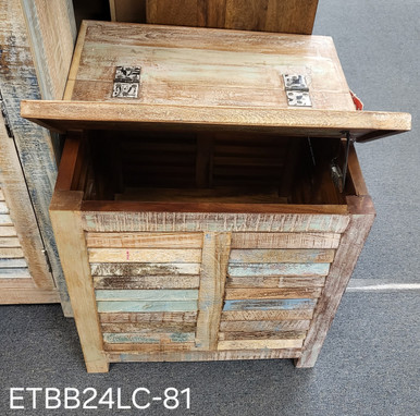 Storage End Table ETBB24LC-81 - Curious Cargo Home Decor