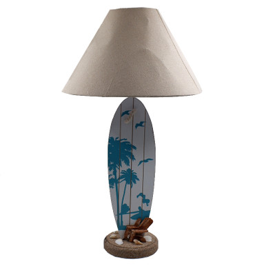 SURFBOARD LAMP 73167-2 - Curious Cargo Home Decor