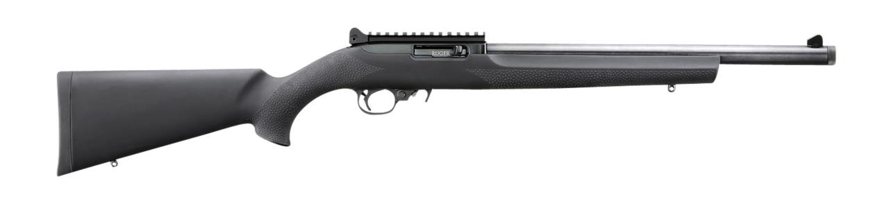 Ruger 31197 10/22 Carbine 22 LR 10+1 16.12" Threaded Bull Barrel, Black ...