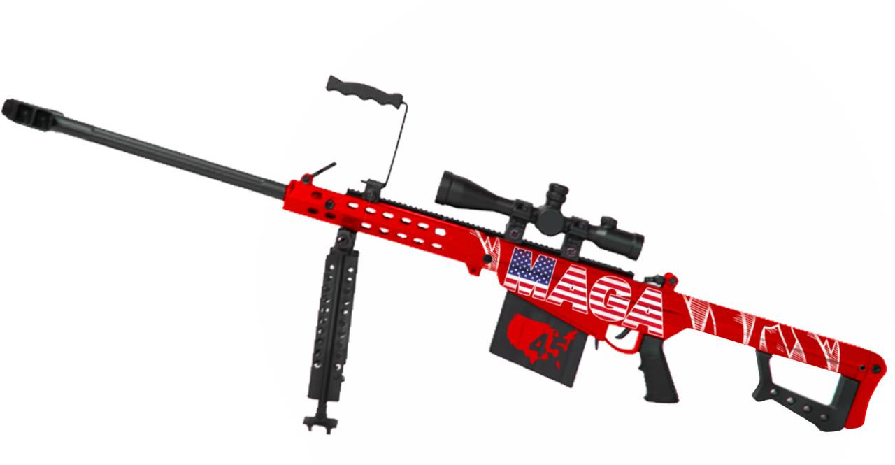 Goat Guns 'MAGA' LIMITED EDITION - MINIATURE BARRETT MODEL 82A1 ...