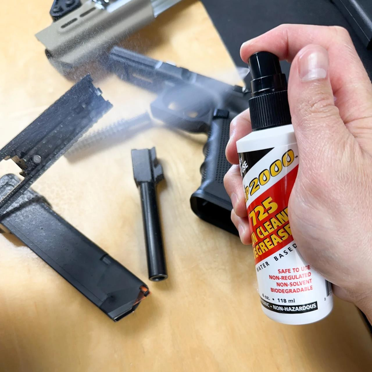 Slip 2000 725 Gun Cleaner/Degreaser 4oz Spray Bottle - Alquist Arms
