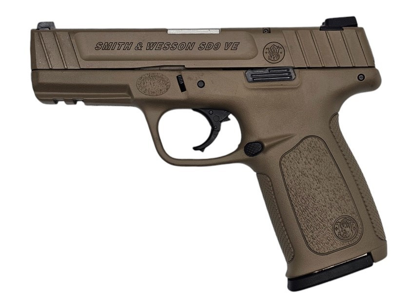 S&W SD9VE 9mm 10rd FDE Ca 13577 - Alquist Arms
