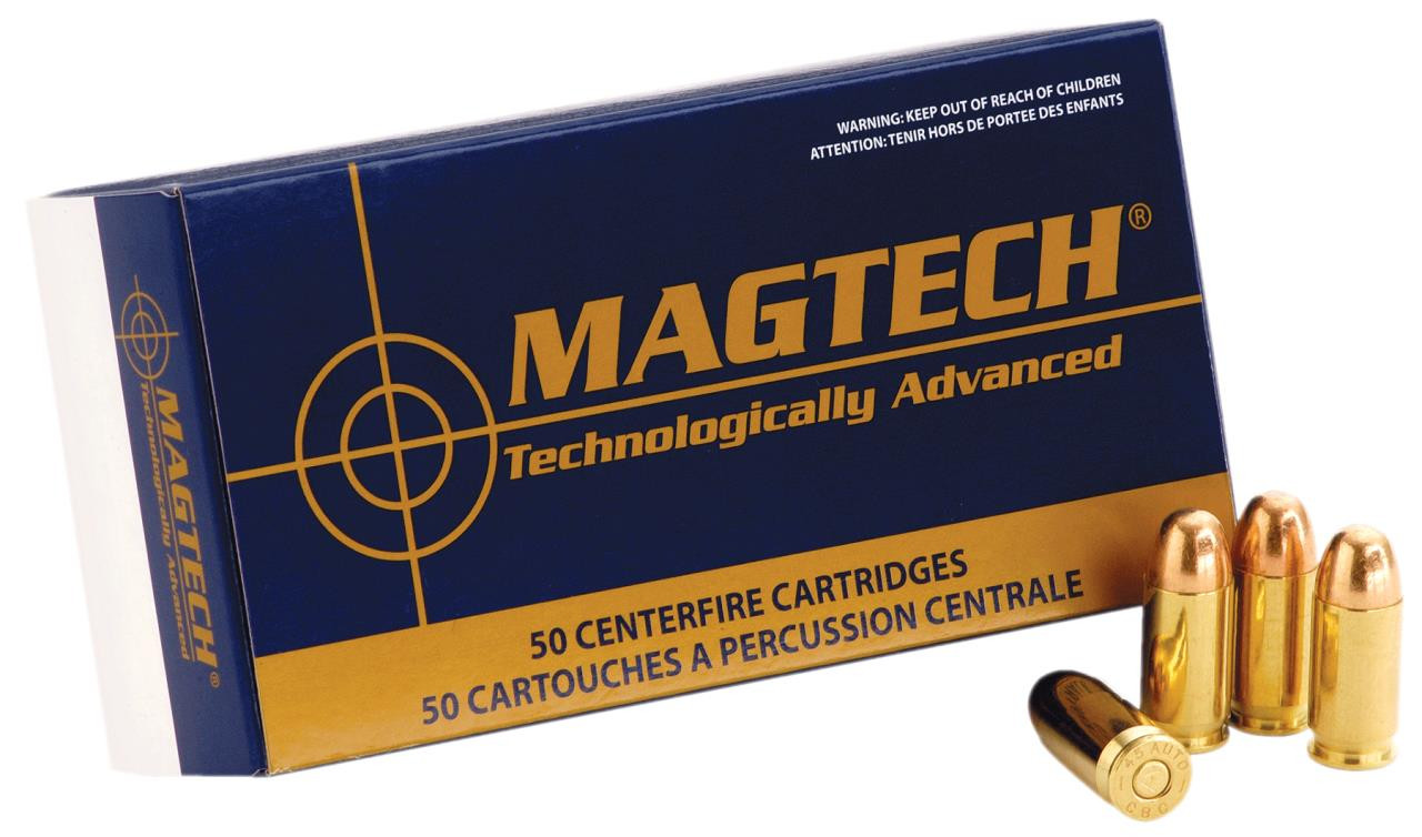 Magtech 357D Sport Shooting 357 Magnum 158 GR Full Metal Jacket Flat ...