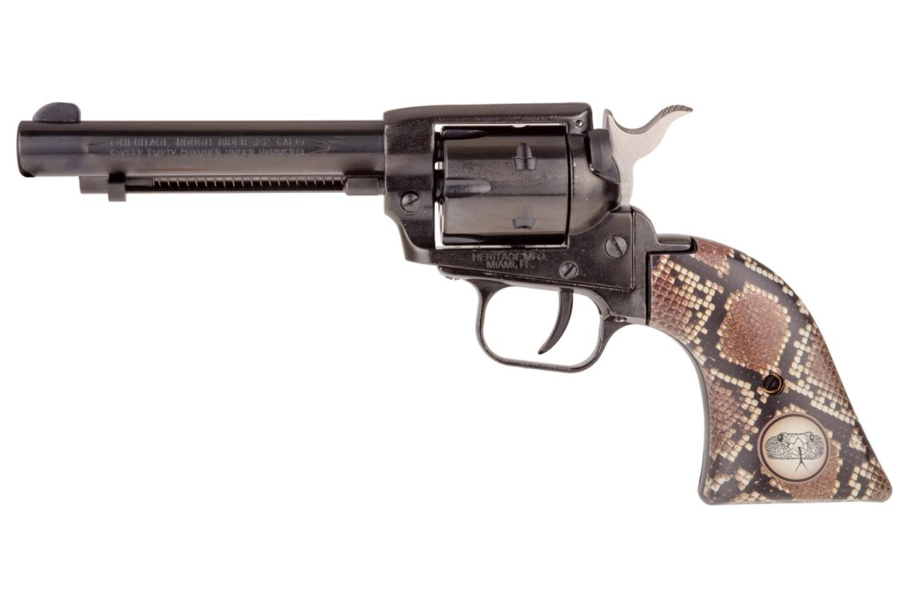Heritage Rough Rider Snake Grips 4.75" 22lr - Alquist Arms