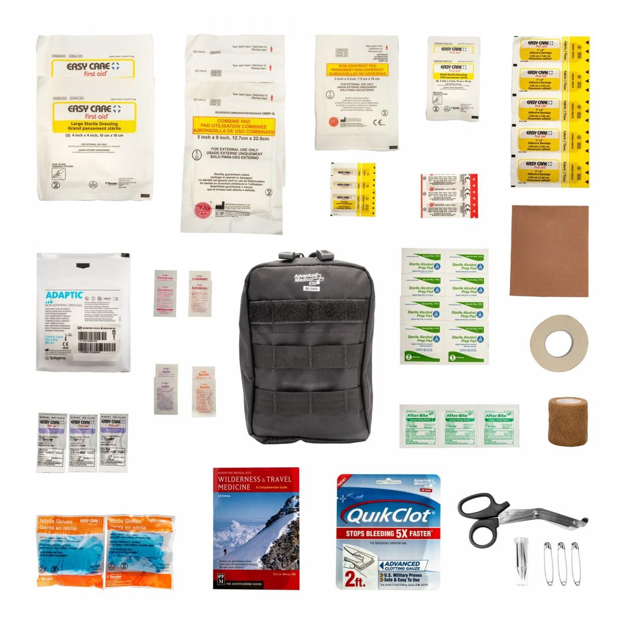 Adventure Medical Kits 2064-0299 MOLLE Bag Trauma Kit 1.0 Treats ...
