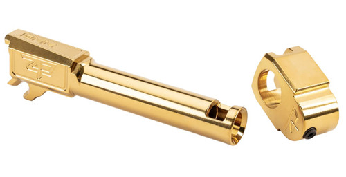 Zaffiri Precision ZP.365BTCG Threadless Compensator 9mm Fits Sig P365 Gold 17-4 Stainless Steel ...