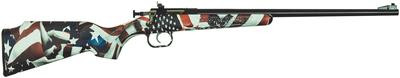 Keystone Cricket Youth Rifle .22 LR 16" One Nation (Red/White/Blue Flag ...