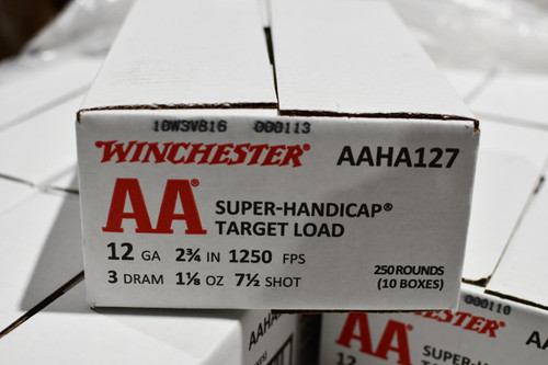 Winchester AA Super-Handicap 12 Gauge 2.75 Inch 1250 FPS 1.125 Ounce 7. ...
