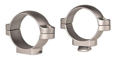 Leupold 1 Inch Rings Standard Medium Silver - Alquist Arms