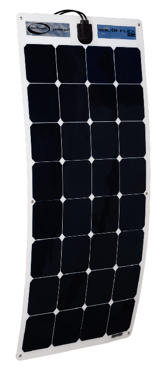 Flexible Monocrystalline Solar Module 100 Watt 5.71A - Trotac Marine