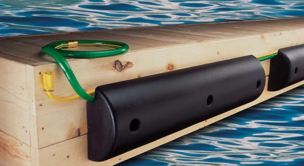 Small Flat Fender 19" Long 4.5h X 2.25d - Trotac Marine