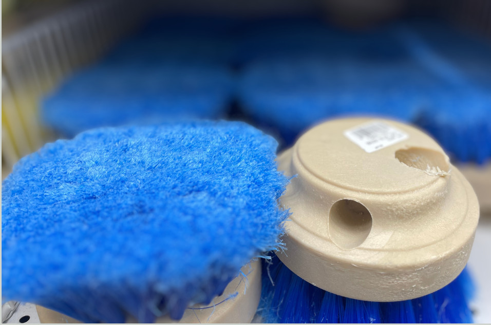 Turks Head Soft Brush Blue