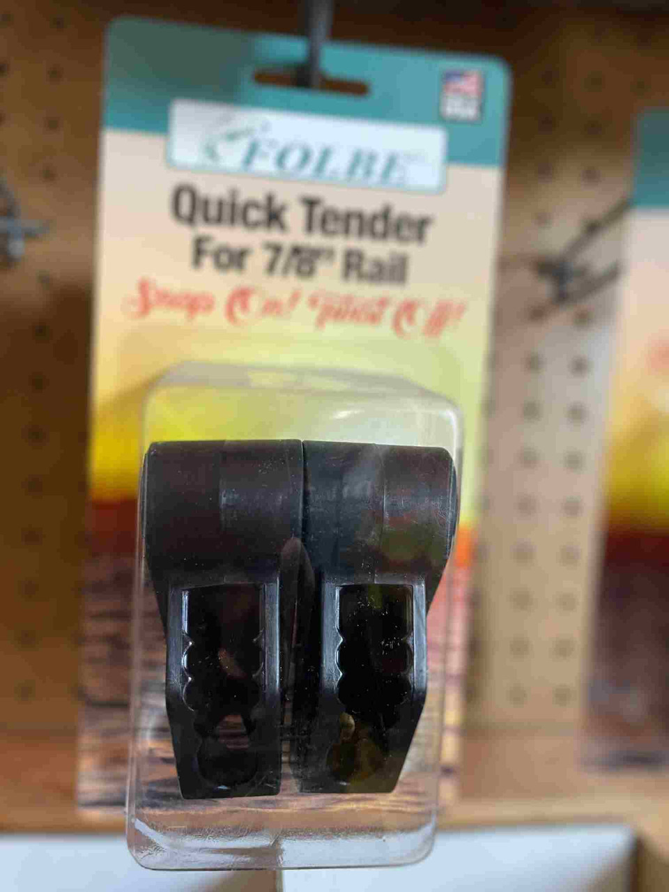 Folbe 7/8" Quick Tender Black pair