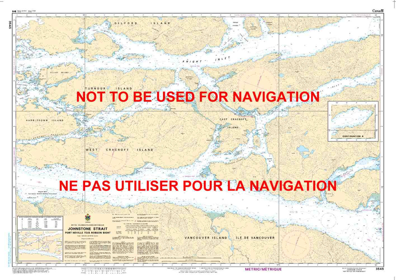 Chart 3545 - Johnstone St, Pt Nev-Robson Bght