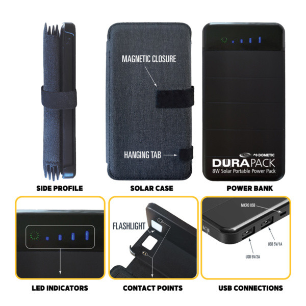 Durapack 8-Watt Portable Power Pack