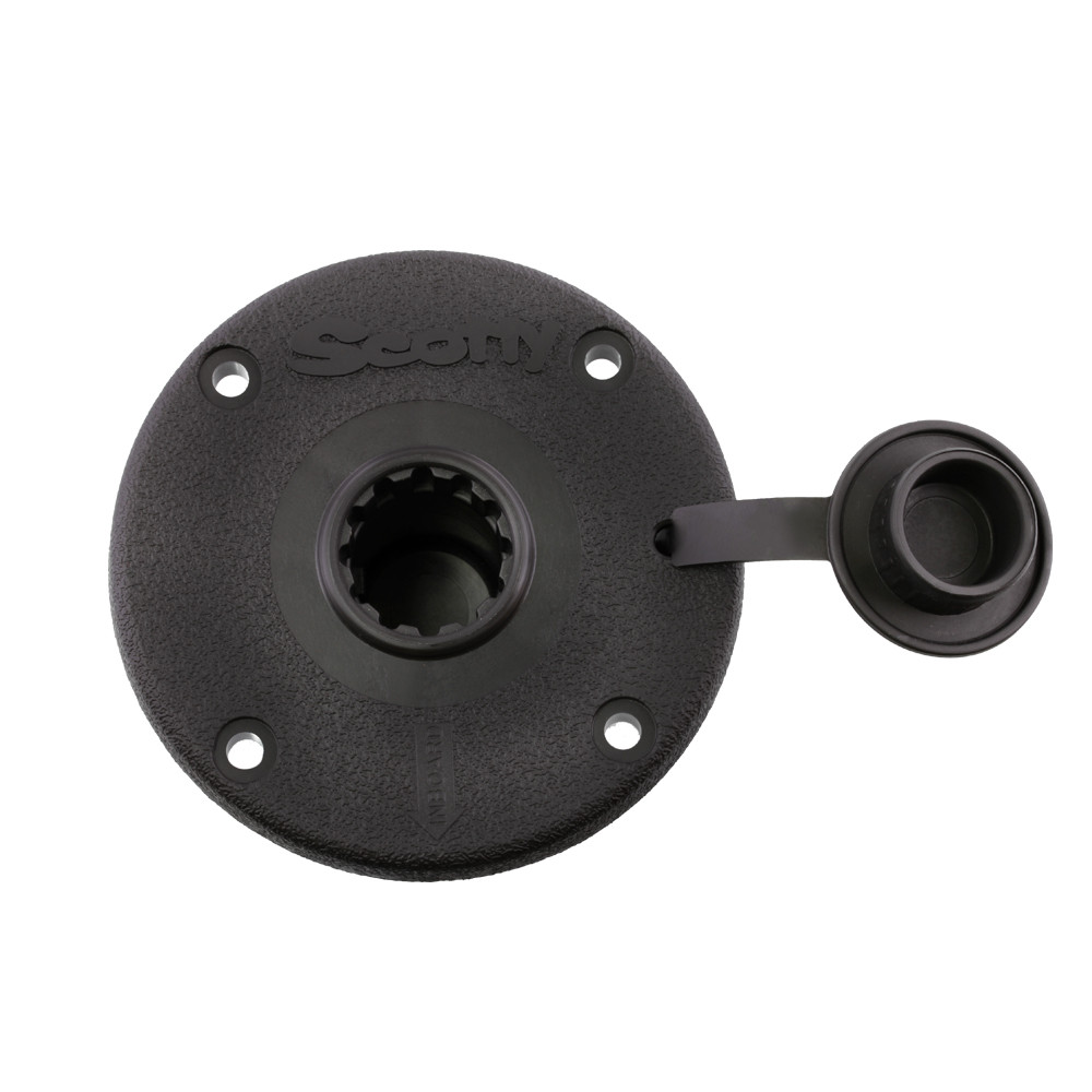 Round Flush Deck Mount