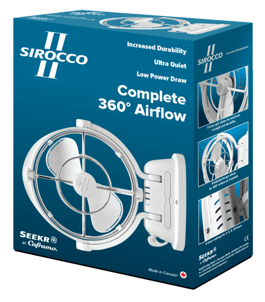 Sirocco II 12V Fan