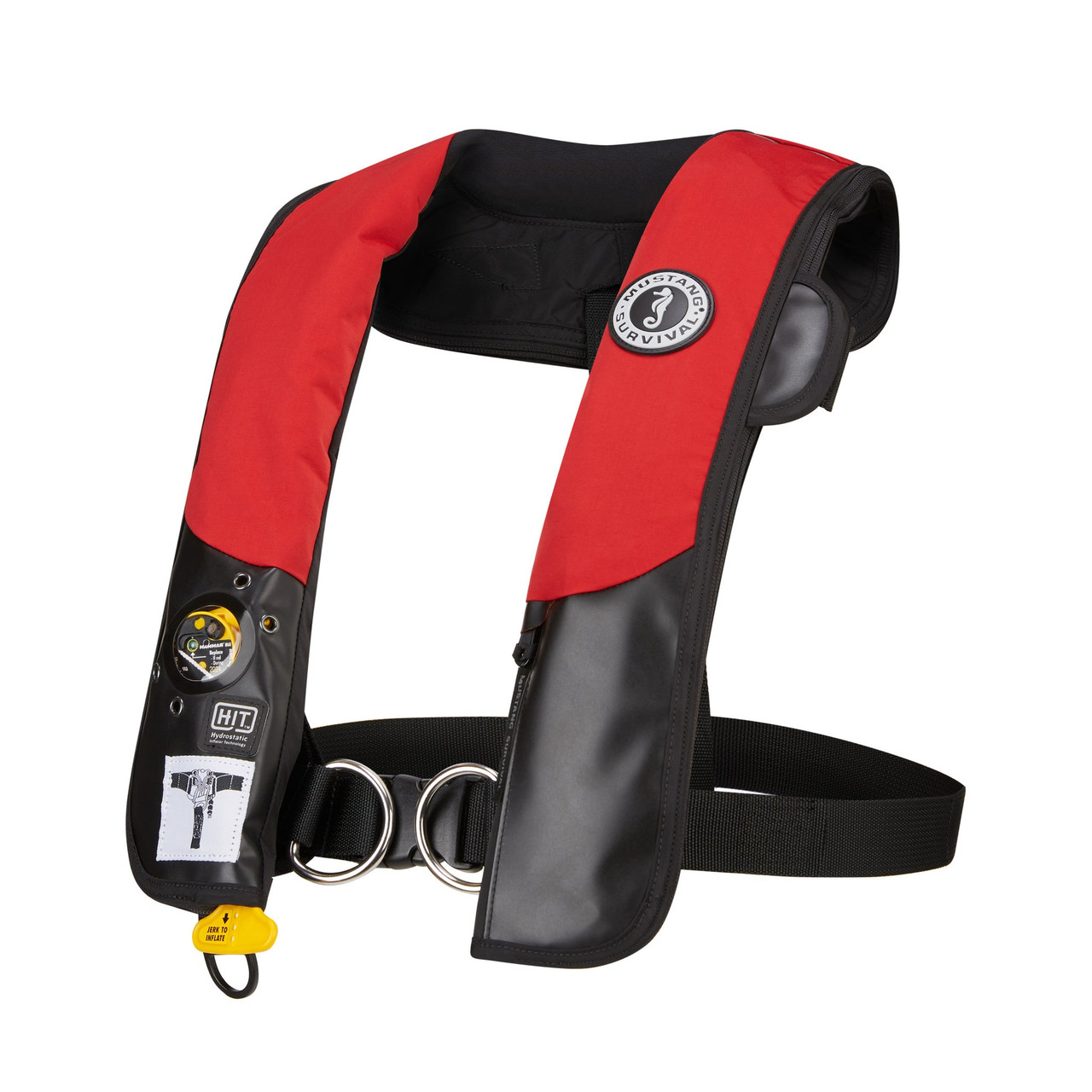 HIT Hydrostatic Inflatable PFD with Sailing Harness - Trotac Marine