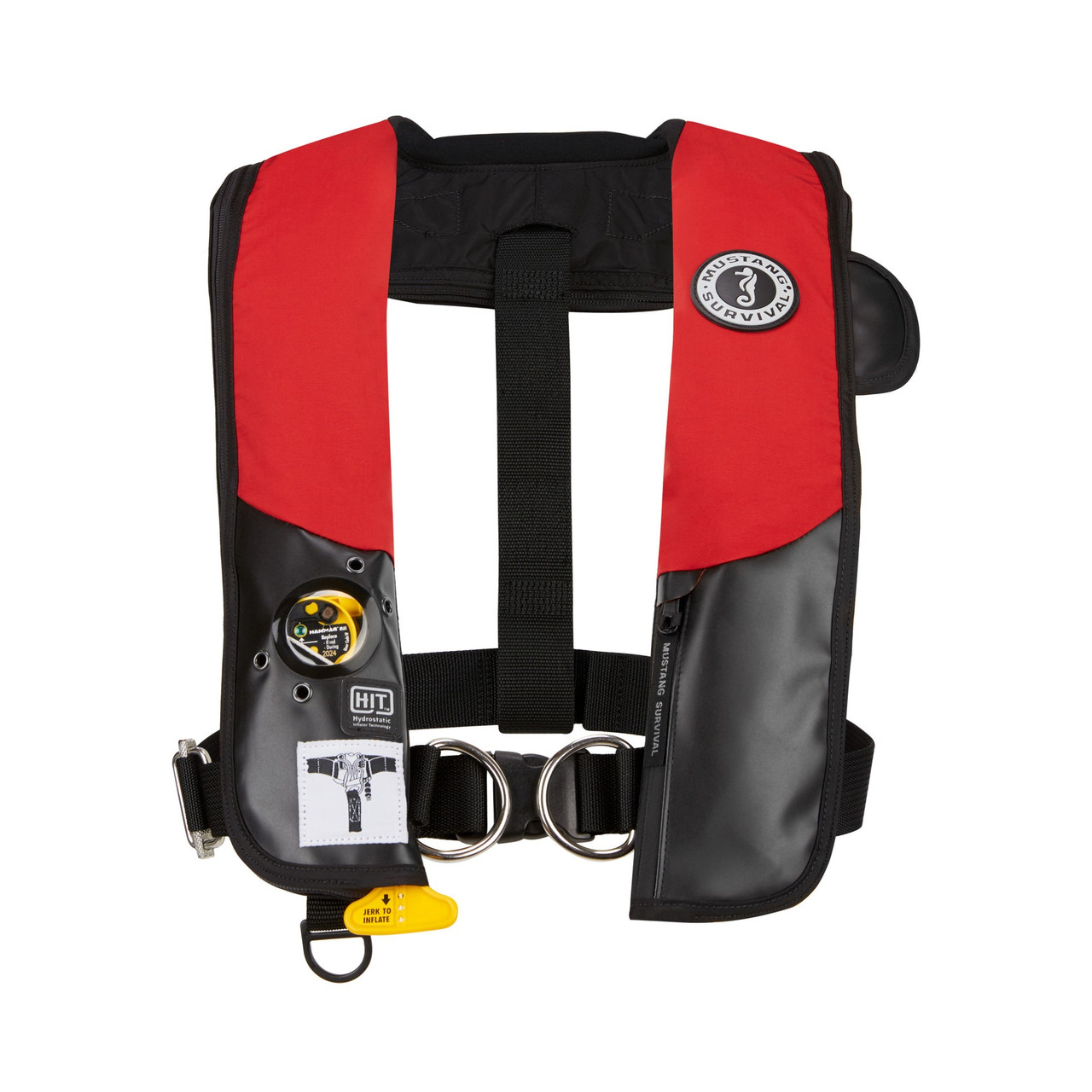 HIT Hydrostatic Inflatable PFD with Sailing Harness - Trotac Marine