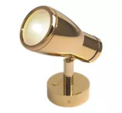 Source Led 3w Led Reading Light Round Brass