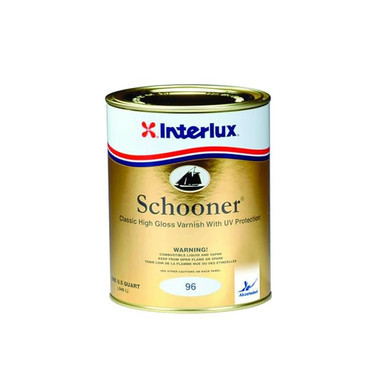 Interlux 96-QT Schooner Varnish #96 1 Litre - Trotac Marine