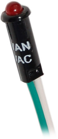 Blue Sea 8066 LED - 120V AC Red - Trotac Marine