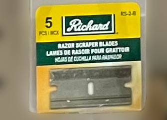 Richard Razor Scaper Blades (5pcs)