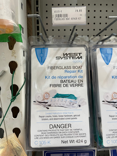 West Systems Fiberglass Boat Repair Kit