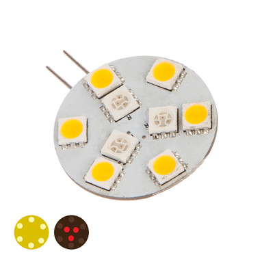 G4 Side Pin 10w White/5w Red Led Light