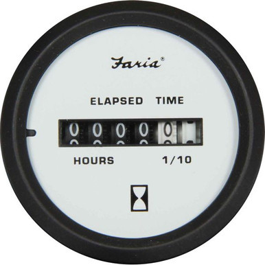 Faria 12913 Beede Hourmeter Gauge - Trotac Marine