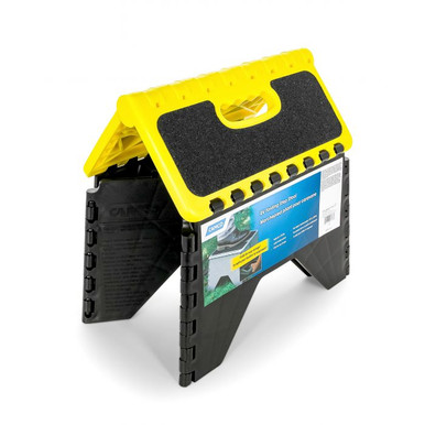 Camco 43637 Plastic Folding Step Stool - w/Non Skid - Trotac Marine
