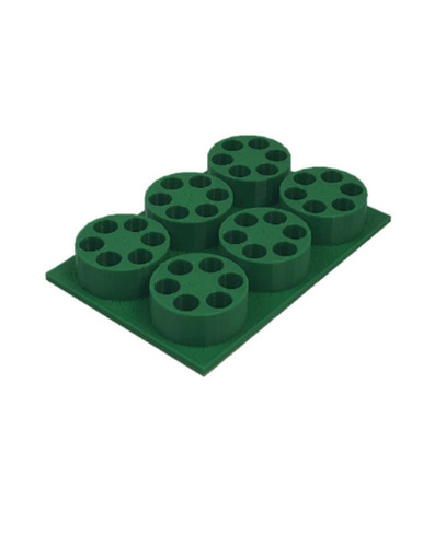 Loading Block .38/357 for 6 shot Revolver - RangeTray LLC