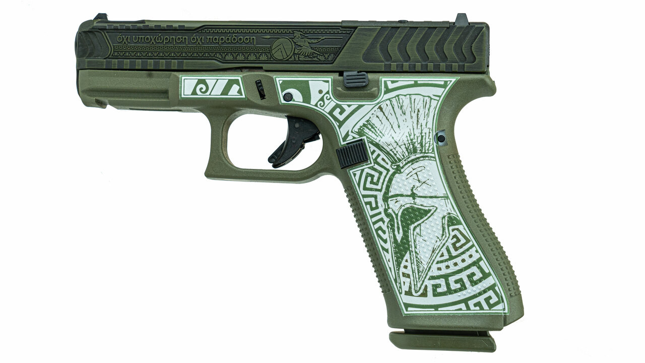 GLOCK G19 GEN 5 9mm, 4" Barrel, Spartan Laser Finish, 15rd - Impact Guns