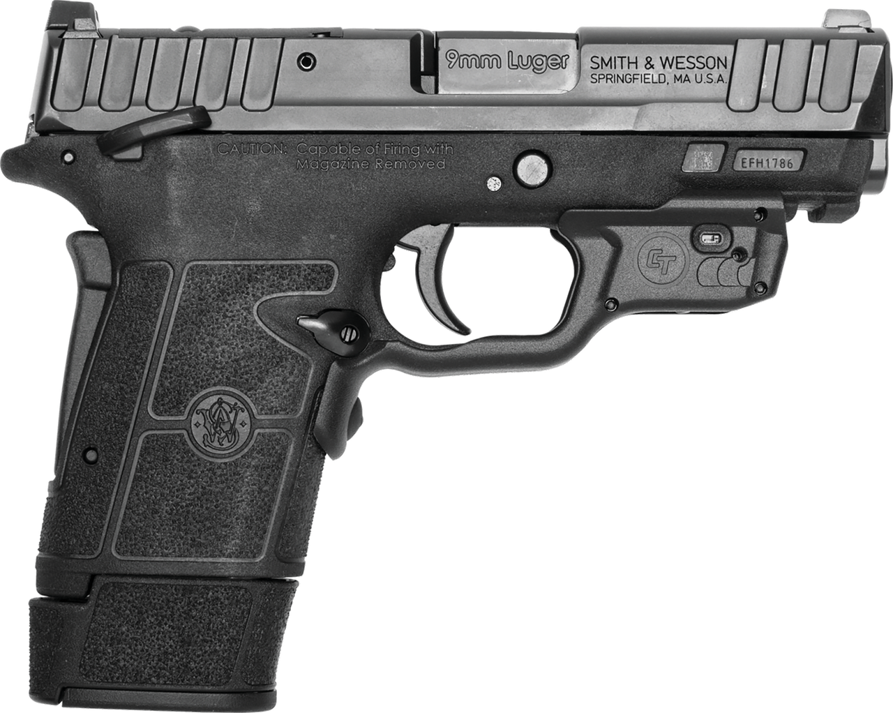 Smith & Wesson Equalizer Micro Compact 9mm, 3.675" Barrel, Black ...