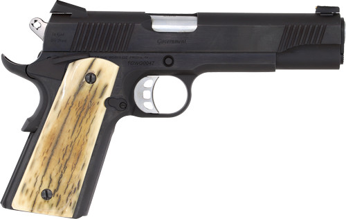 Tyler Gun Works 1911 45 ACP, 5" Barrel, Black, Mammoth Ivory Grip, 7rd ...