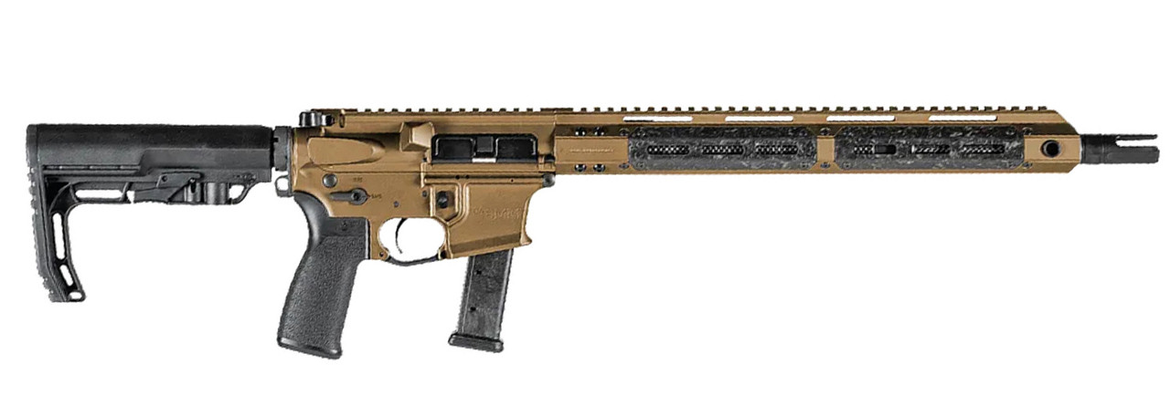 Christensen Arms CA9 9mm, 16" Barrel, Burnt Bronze Cerakote, CO ...