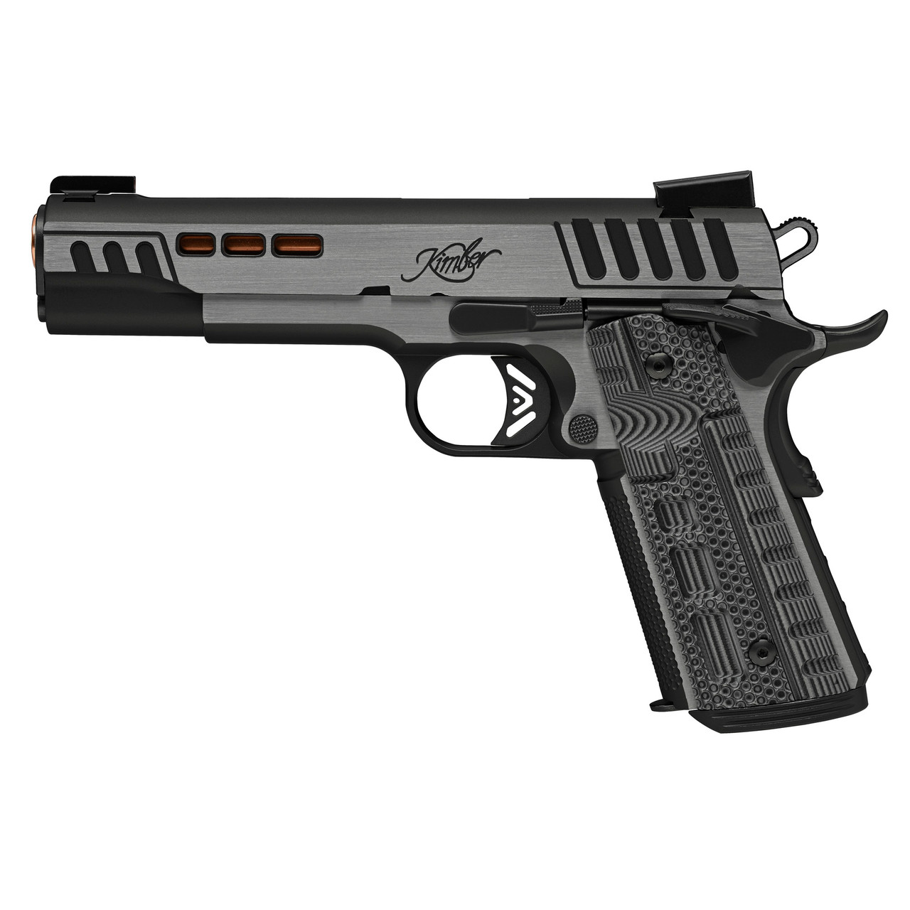 Kimber Rapide Dusk 1911 9mm, 5" Bronze Barrel, Black, G10 Grip, 9rd ...