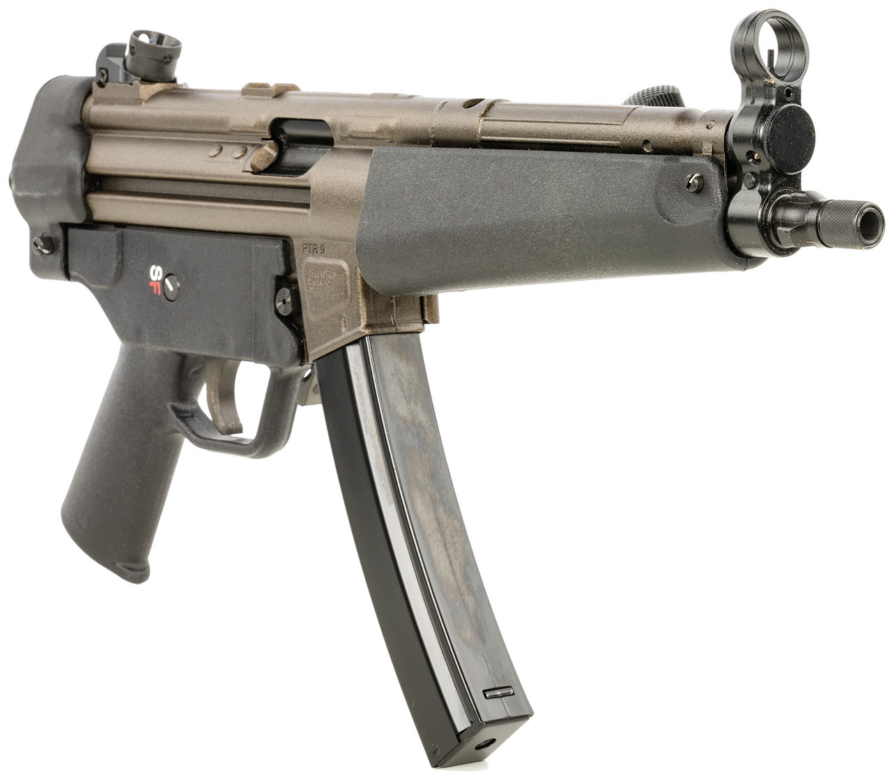 PTR 9CT Classic 9mm, 8.86" Threaded Barrel, Bronze Rec, Black Polymer ...