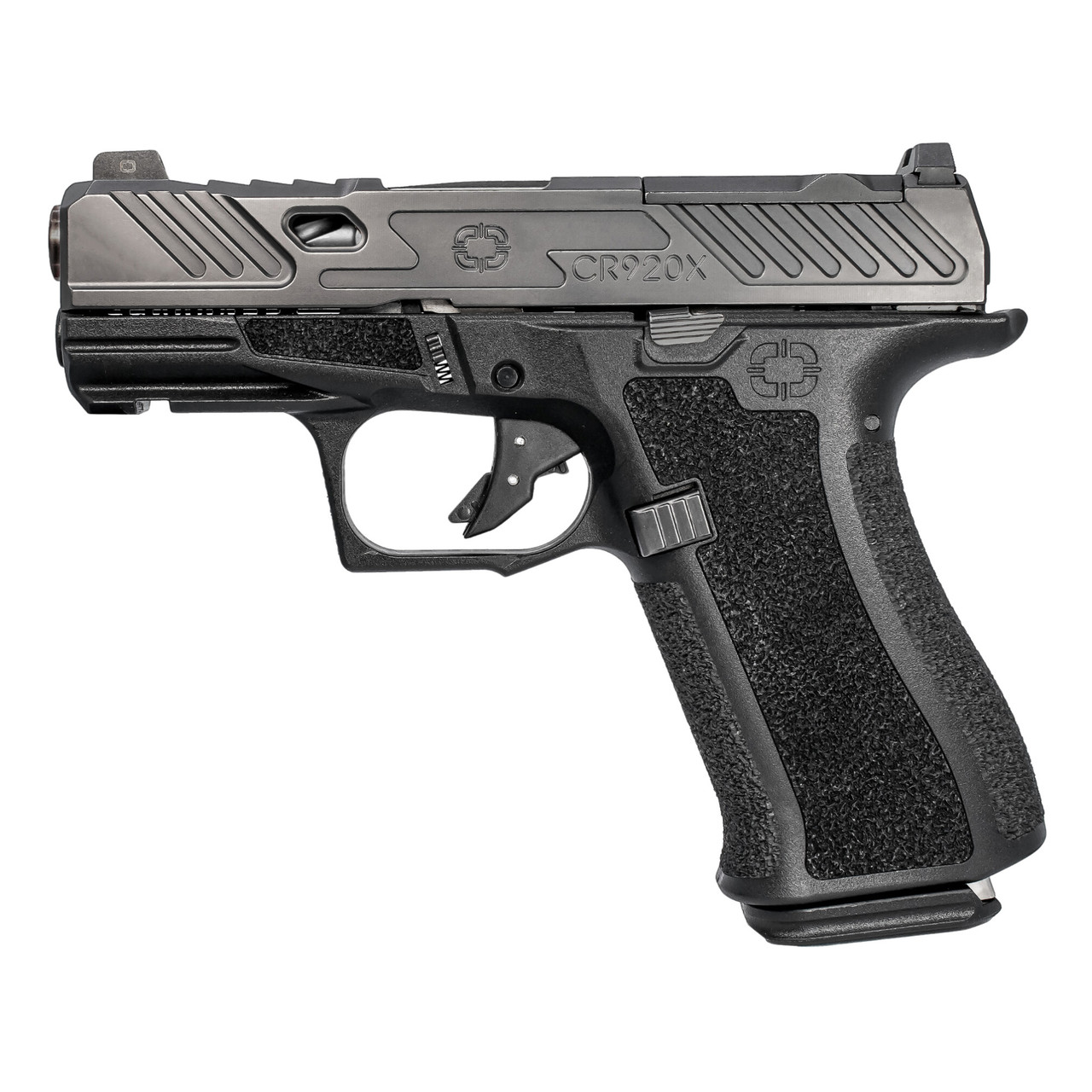 Shadow Systems CR920X Elite 9mm, 3.4" Barrel, Black, Range Bag, Optics ...