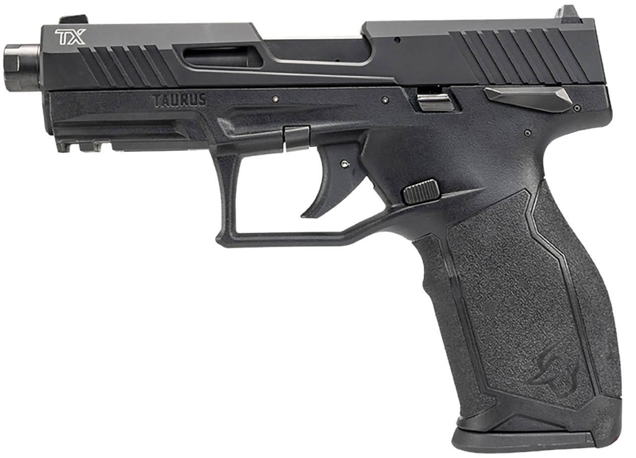 Taurus TX22 Gen 2 TORO 22 LR, 4.1" Threaded Barrel, Black, Optic Ready ...
