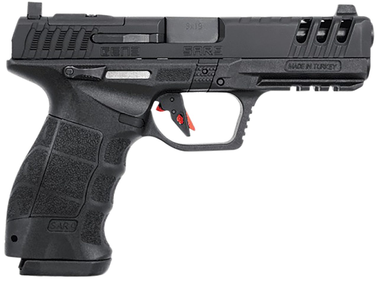 SAR USA SAR9 Gen 3 9mm, 4.4" Barrel, Black Cerakote, 17rd - Impact Guns