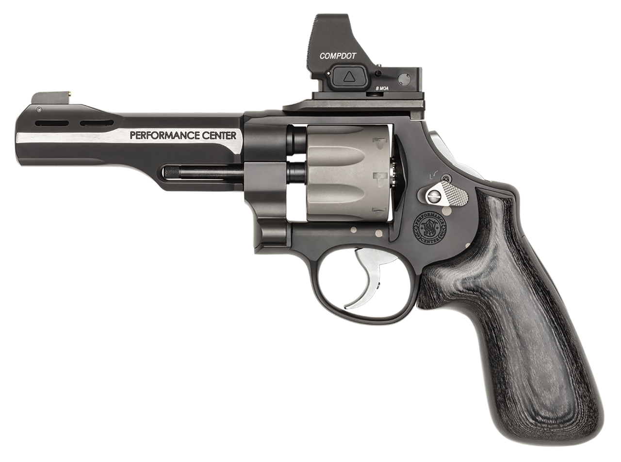 Smith & Wesson Performance Center 327 WR 9mm, 5" Barrel, Black Laminate ...