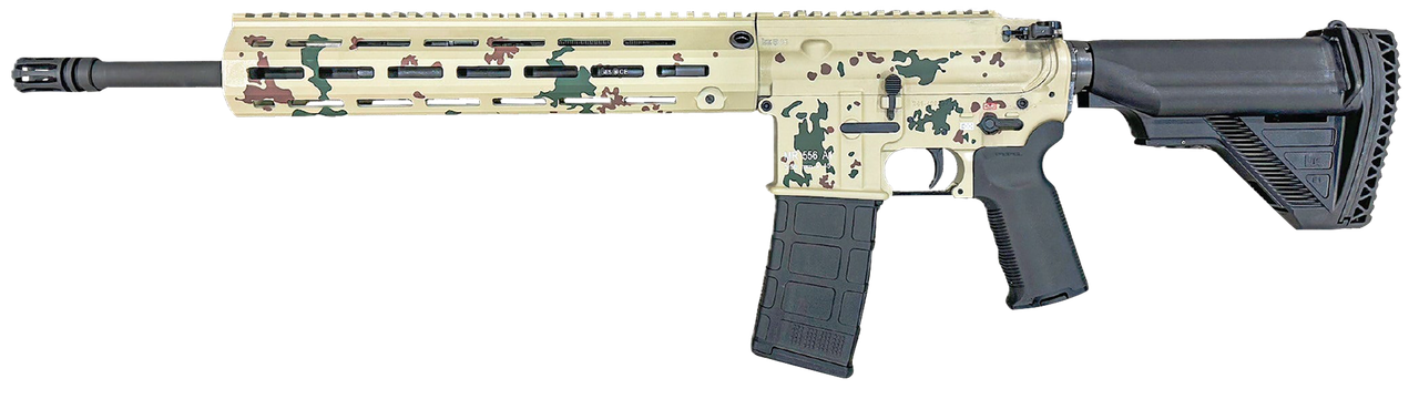 HK MR762A1 75th Anniversary 7.62x51mm, 16.5" Barrel, Tropentarn Camo ...
