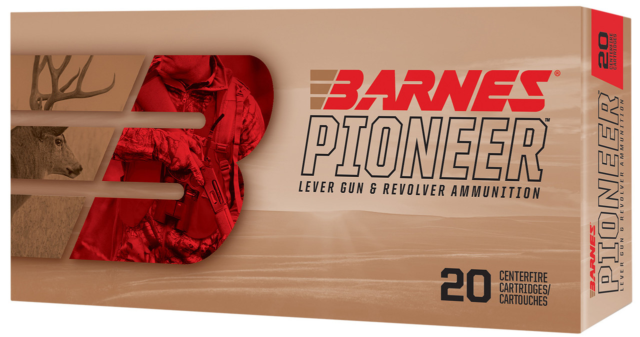 Barnes Pioneer 357 Magnum, 180gr, Barnes Original Copper Soft Point ...