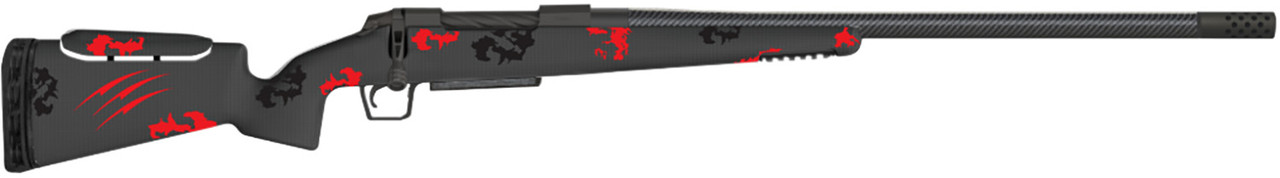 Fierce Twisted Rival FP 22 Creedmoor, 20" Barrel, Blood Red Camo, Black ...