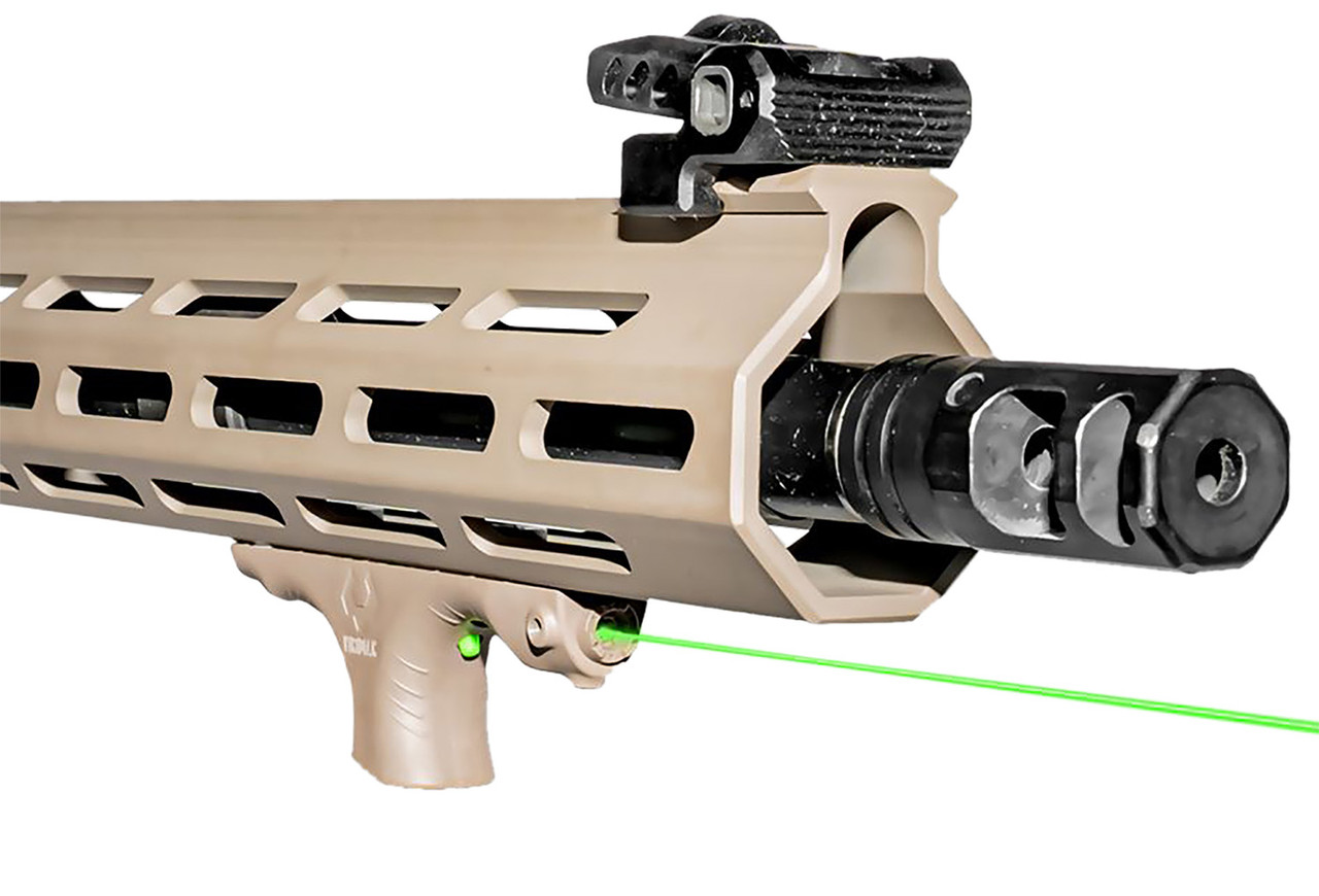 Viridian HS1 Hand Stop Laser M-Lok Mounted 5mW Green Laser with 100 yds ...