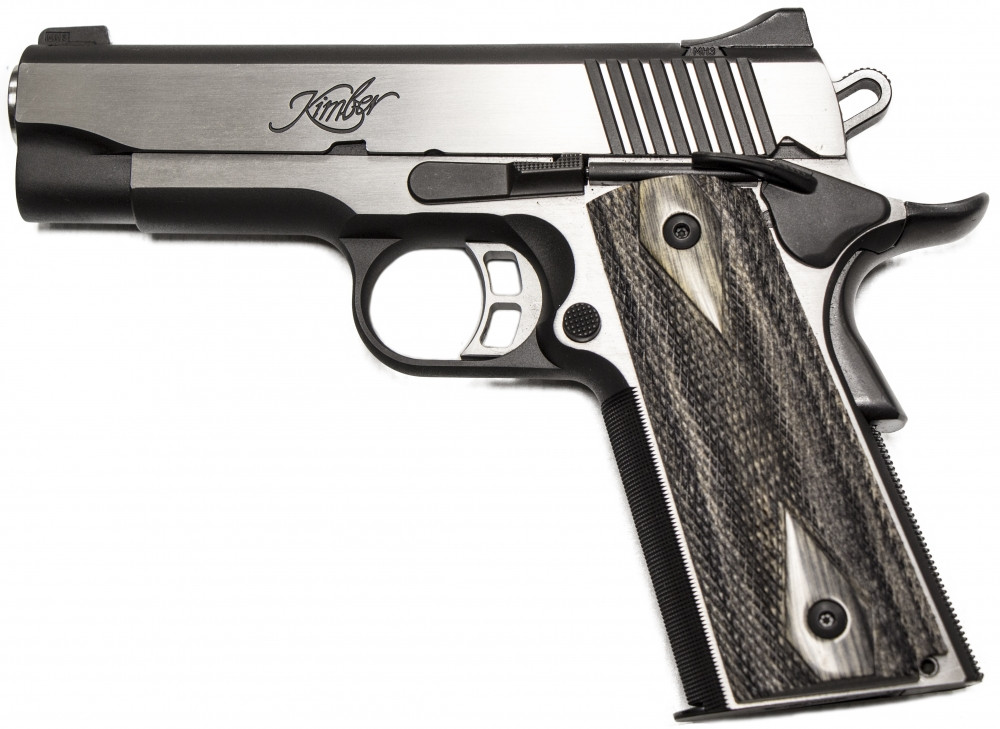 Kimber Eclipse Pro II 45 ACP, 4" Barrel, Two-Tone, Laminate Grip, 8rd ...