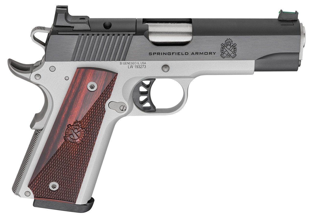 Springfield Ronin AOS 9mm, 5" Barrel, Two-Tone, Laminate Wood Grip, 9rd ...