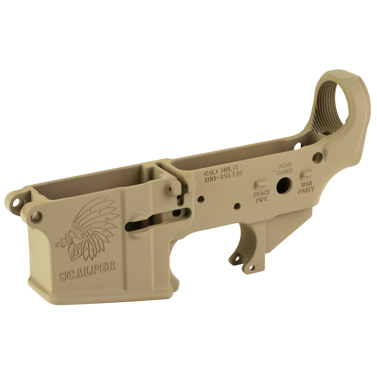 Sons of Liberty Scalper Stripped Lower Receiver, Flat Dark Earth ...