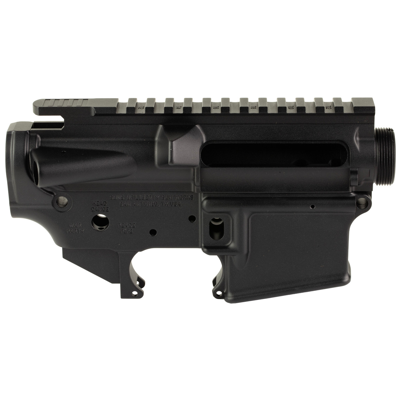 Sons of Liberty Scalper AR-15 Receiver Set, Black, Includes Upper ...